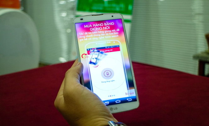 Sendo giới thiệu ứng dụng mua sắm qua giọng nói - Tuổi Trẻ Online