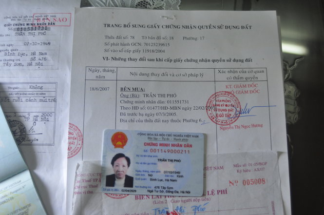 Trở ngại sau khi đổi số CMND - Tuổi Trẻ Online